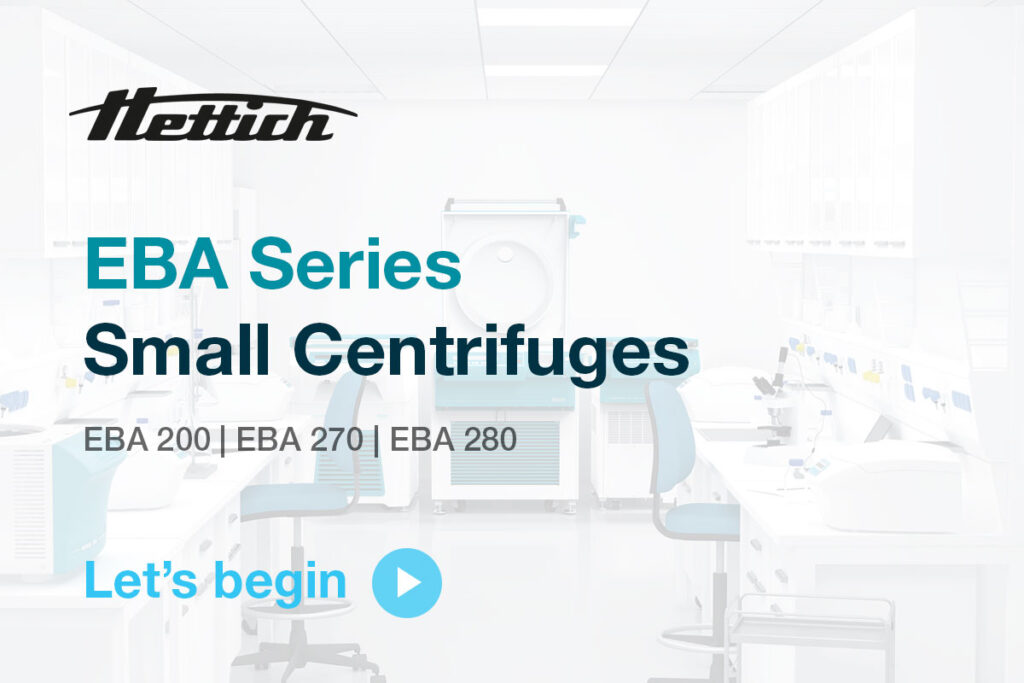 EBA 200 | S Operator’s Manual | Hettich North America